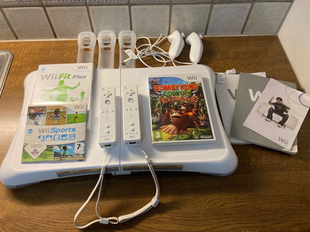 Set Wii Balance board/Wiimote/Games | Kaufen auf Ricardo