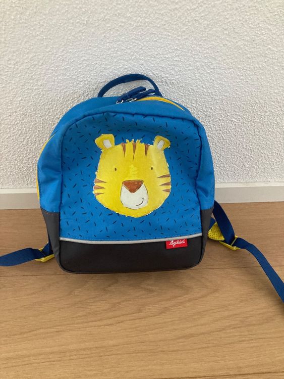 Sigikid Kinderrucksack Tiger blau | Kaufen auf Ricardo