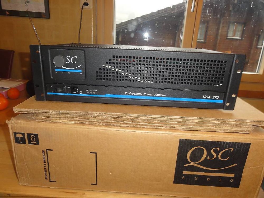 QSC USA 370 Endstufe mit POWER kein Class D mit Verpackung (Gebraucht) in Walde AG für CHF 140 ...
