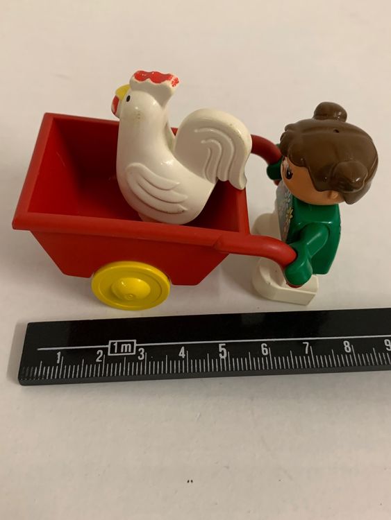 LEGO Duplo 2271 - Tiere vom Bauernhof - Bäuerin Schubkarre | Kaufen auf ...