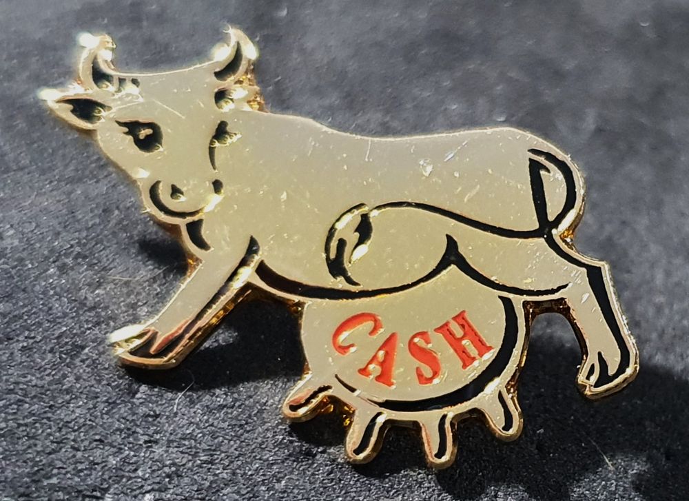U996 - Pin Cow CASH Kuh | Kaufen auf Ricardo