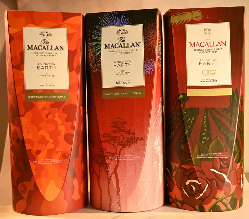 Macallan - A Night on Earth Triologie (Neu und originalverpackt) in Winterthur für CHF 890 – nur ...