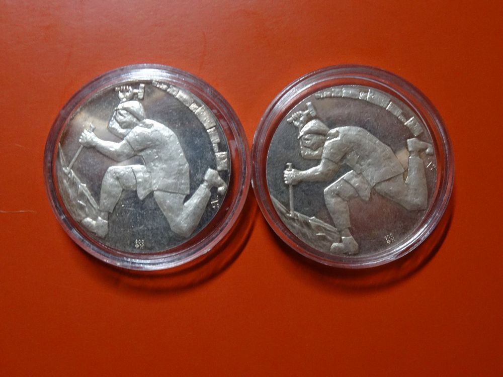 Medaille St. Gotthard Durchschlag 1880 / 1980 (Gebraucht) in Lucens für ...