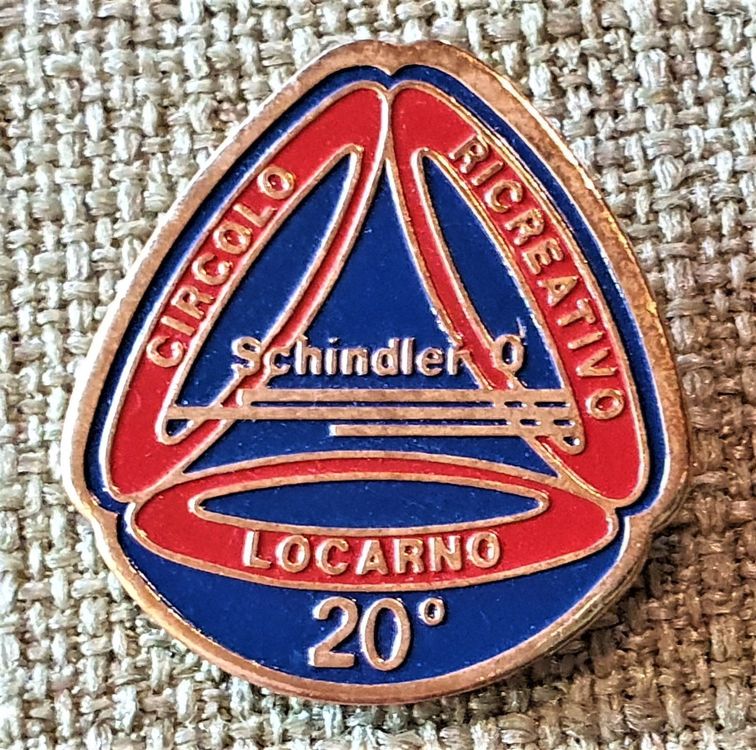 J444 - Pin Schindler Locarno Tessin (Gebraucht) in Reinach BL für CHF 2 ...