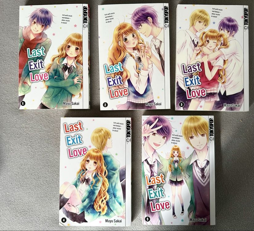 Mangas Last Exit Love, Komplettset, Band 1-5, Mayu Sakai (Gebraucht) in ...