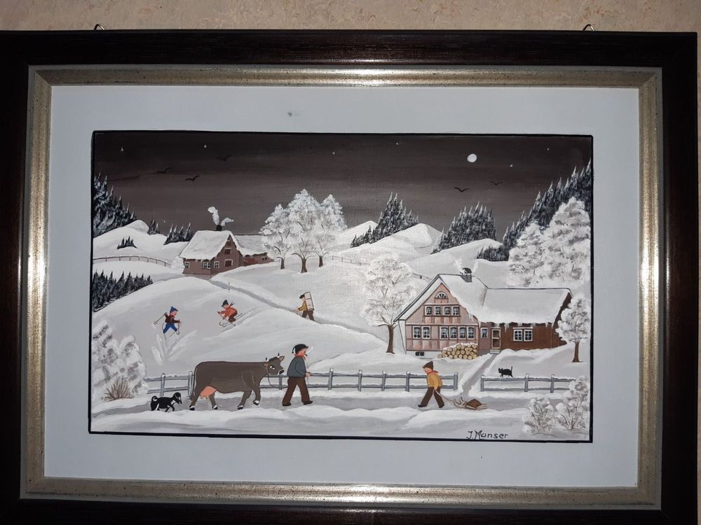 Appenzeller Bauernmalerei I. Manser (Gebraucht) in Oetwil am See für CHF 400 – mit Lieferung auf ...