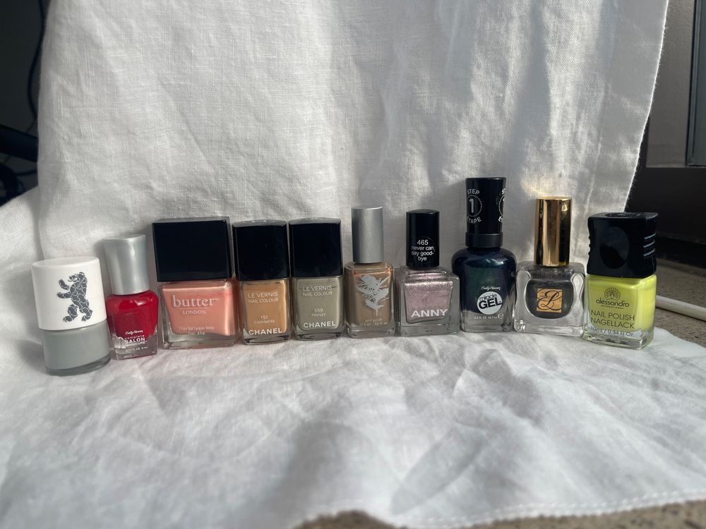 Nagellack Set Chanel, Estée Lauder, ANNY, Sally Hansen etc. (Gebraucht ...