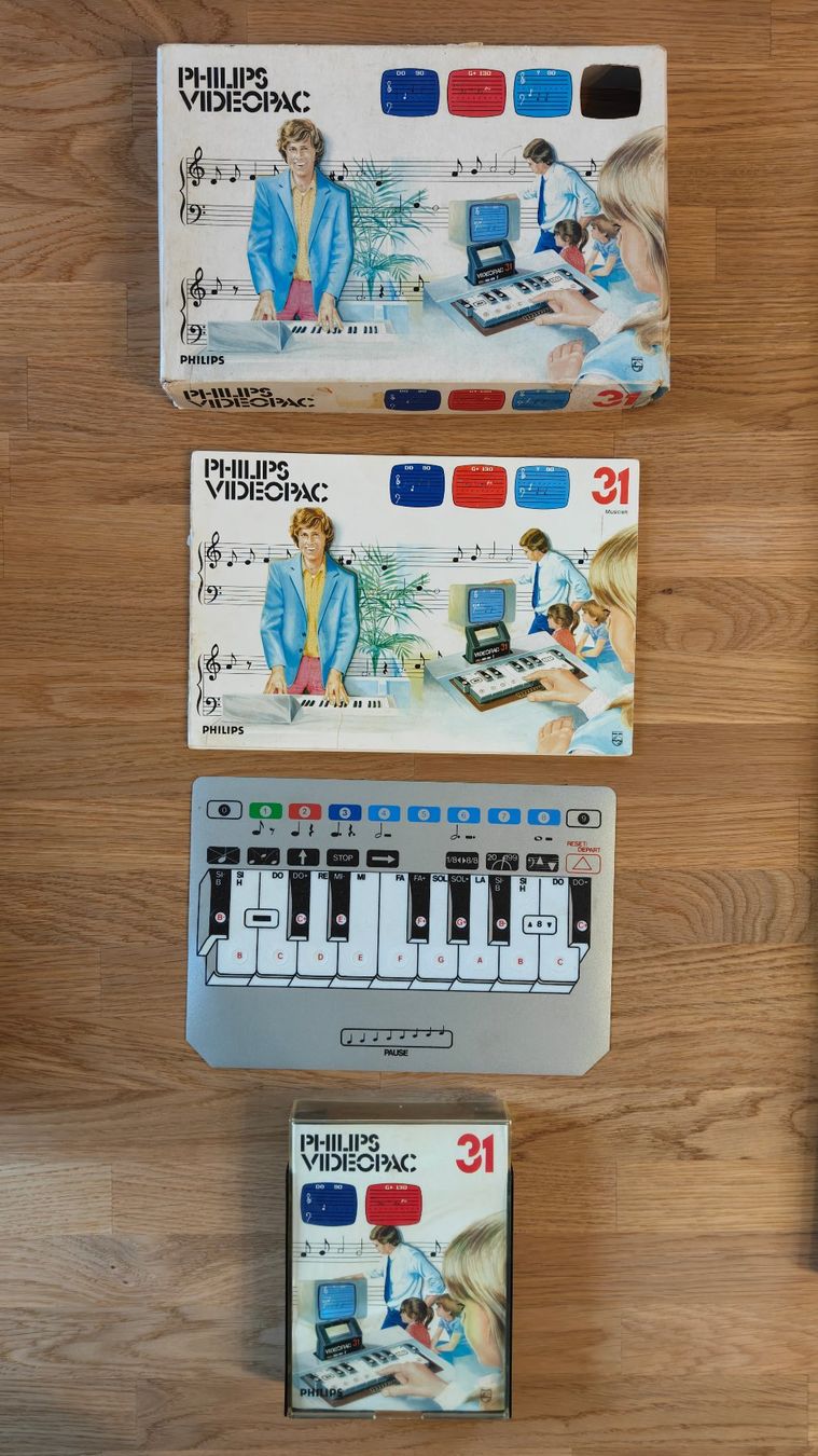 Radiola Jet 25 (Philips Videopac G7000) en Boîte + 21 Jeux (D'occasion ...