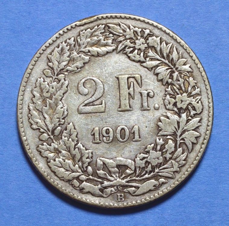 2 Franken 1901 (Gebraucht) in Oberglatt ZH für CHF 62 – mit Lieferung auf Ricardo kaufen