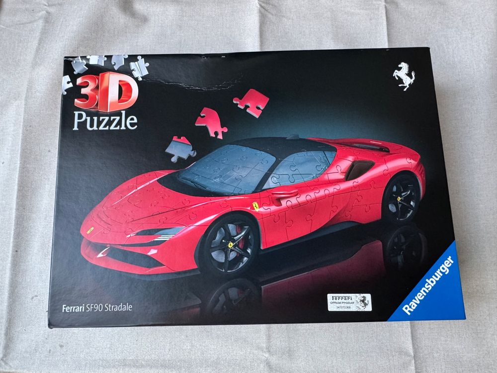 Ravensburger 3D-Puzzle Ferrari SF90 Ferrari | Kaufen auf Ricardo