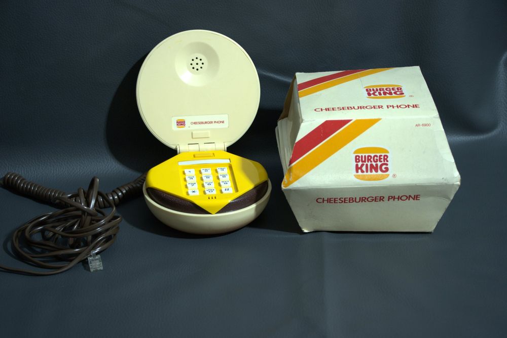 Vintage Burger King Cheese Burger Phone Complete (Gebraucht) in Bürglen ...
