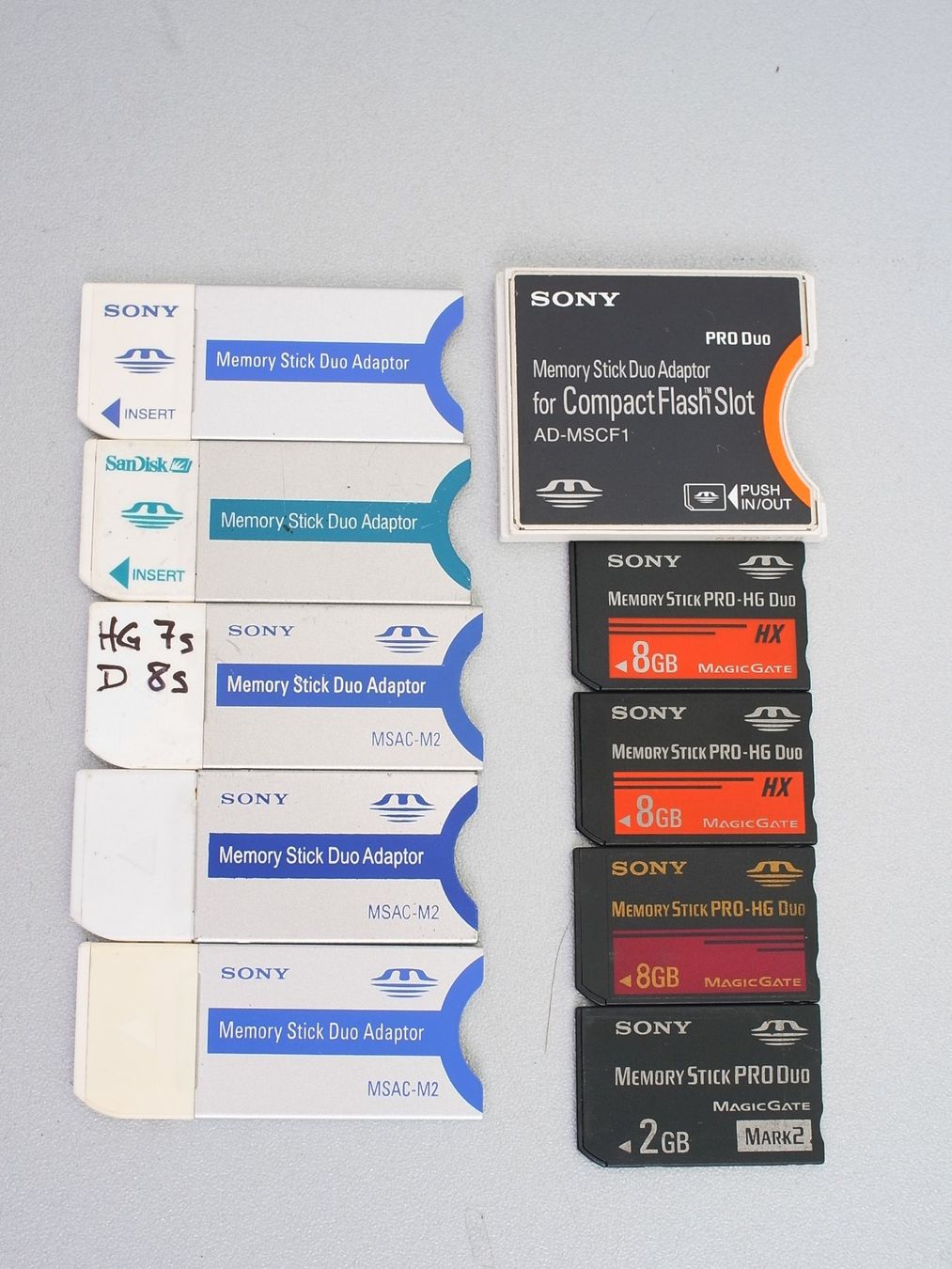 Sony Memory Stick Duo HX 8GB & Adapter für DSC R1 (Gebraucht) in Zürich ...