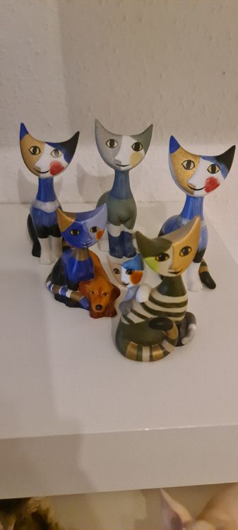 Rosina Wachtmeister Goebel Katzen-Familie, (Neu (gemäss Beschreibung)) in aadorf für CHF 70 ...
