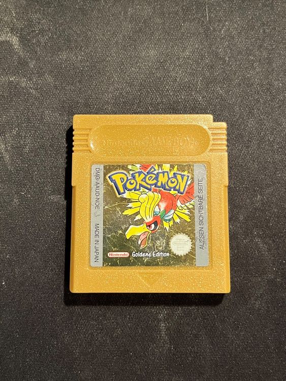 Pokemon Goldene Edition Gameboy Color Nintendo Deutsch (Gebraucht) in ...