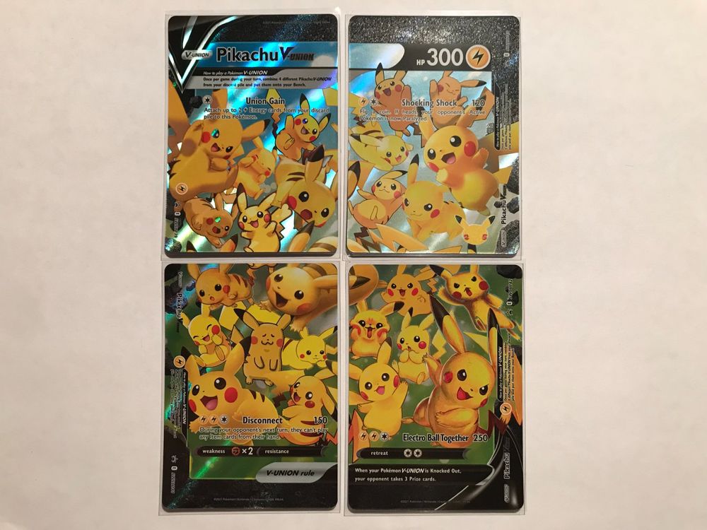 Pikachu V-union Promo EN | Kaufen auf Ricardo