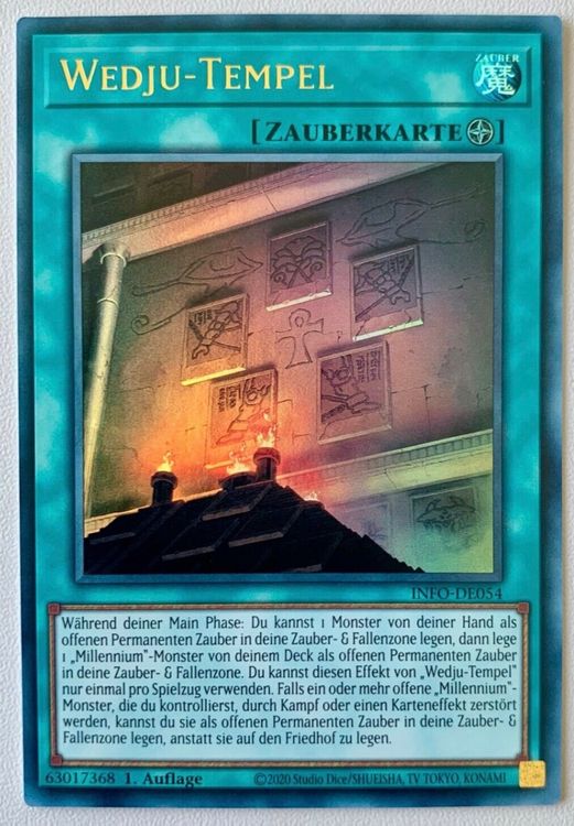 YuGiOh Exodia Wedju Tempel | Thema: Exodia / Millennium (Neu (gemäss ...