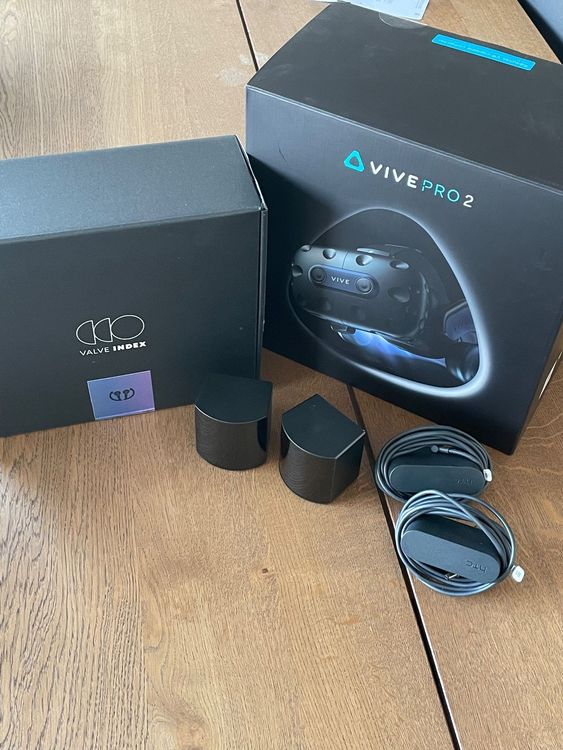 HTC Vive Pro 2 + Valve Controller + 2x Basisstation 2.0 (Gebraucht) in ...