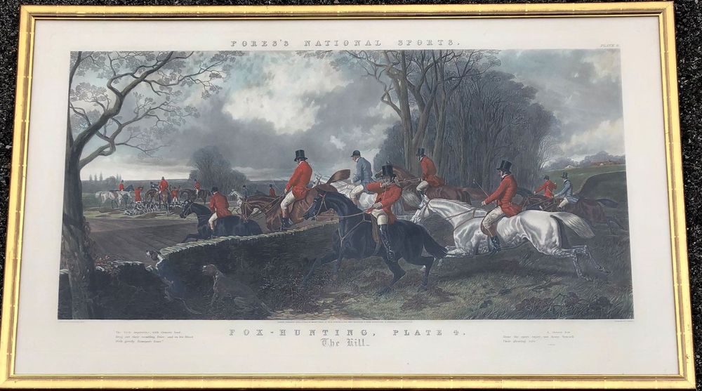 Fox Hunting Plate 4 grosser Stich | Kaufen auf Ricardo
