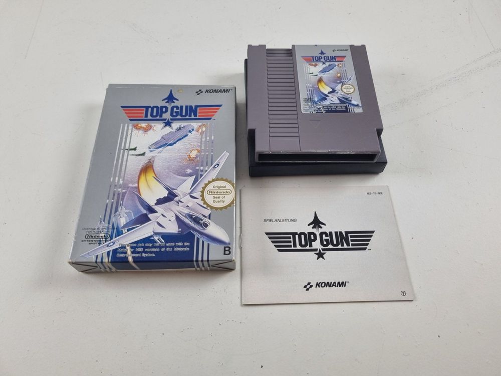 Nintendo NES Game Top Gun mit Spielanleitung und OVP (Gebraucht) in ...