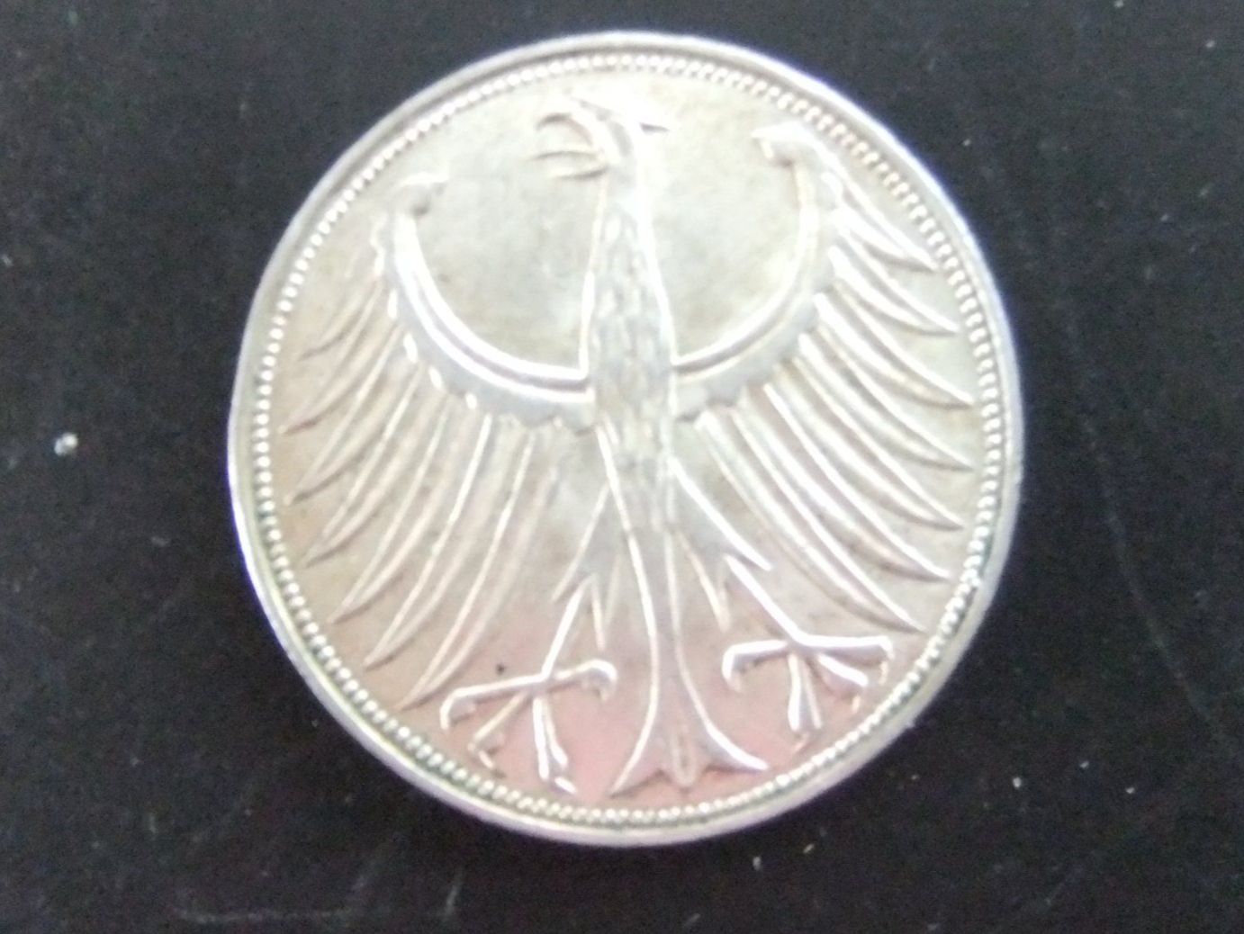 5 Deutsche Mark Deutsche Bundesrepublik Silber 1969 D (Gebraucht) in St ...