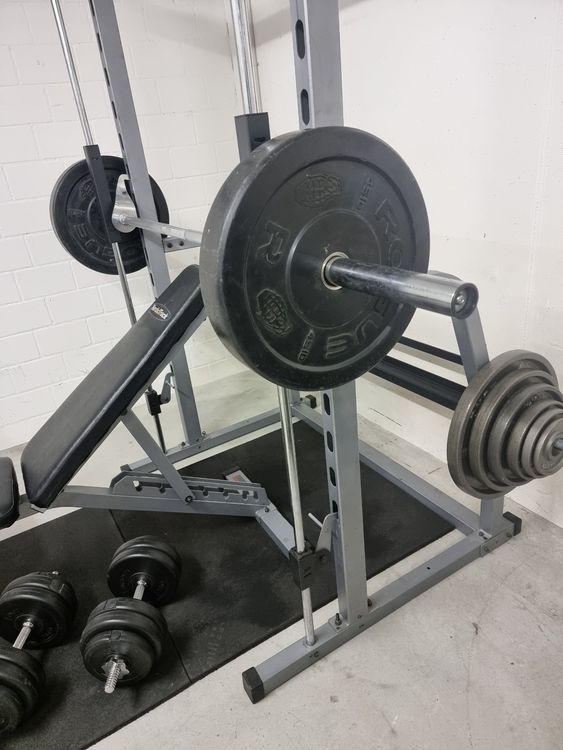 NordicTrack Smith Machine mit 172.5kg Kraftstation Bench (Gebraucht) in ...