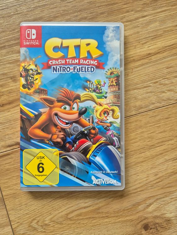 CTR Nitro-Fueled Nintendo Switch Spiel, guter Zustand! (Gebraucht) in ...