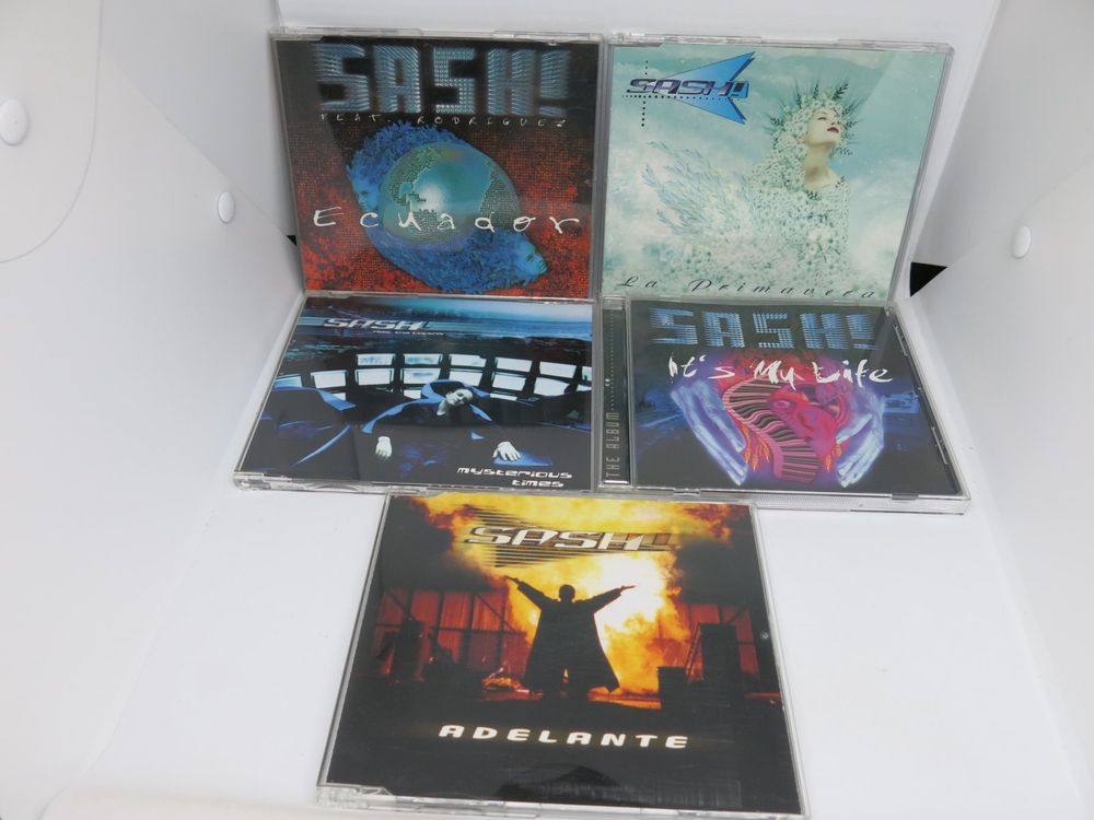 5 CDs: Sash! 1 Album + 4 Maxis / Its My Life, Ecuador + mehr | Kaufen ...