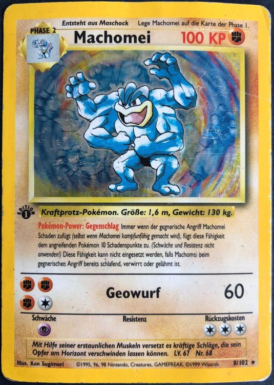 Pokémon Machomei | Kaufen auf Ricardo