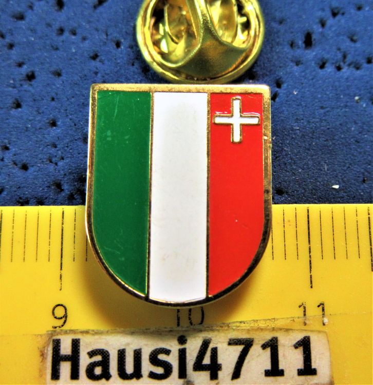 SCHMUCK-PIN KANTONS-WAPPEN NEUENBURG KLEIN 18X15mm GOLDIG | Kaufen auf Ricardo