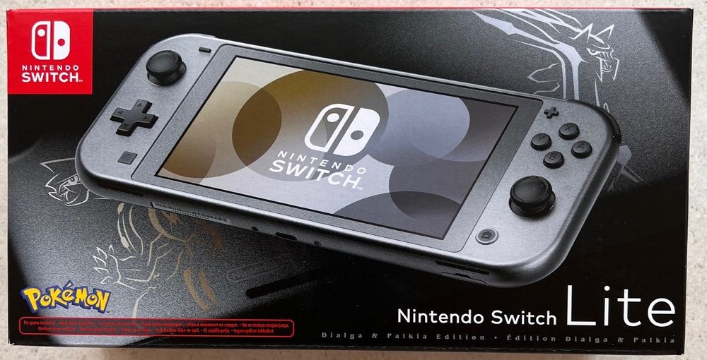Nintendo Switch LITE Edition Dialga & Palkia (Neu und originalverpackt ...