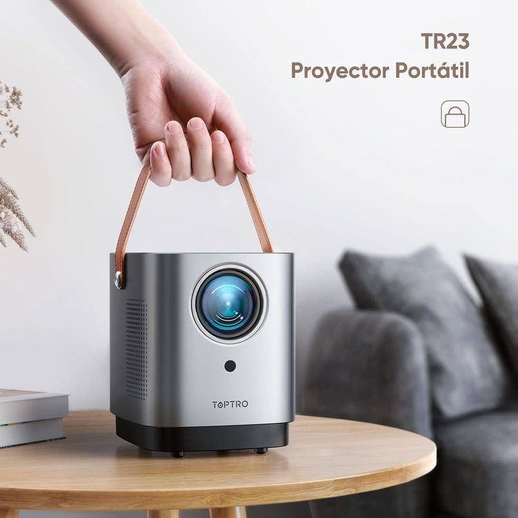 Mini Beamer Full HD 20000 Lumen mit WiFi6 Bluetooth Zoom (Neu und ...