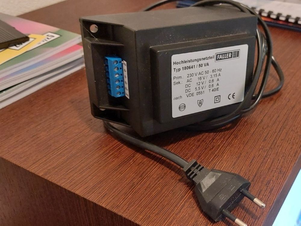 Faller 180641 / 50 VA Transfo Transformateur (Neu (gemäss Beschreibung ...