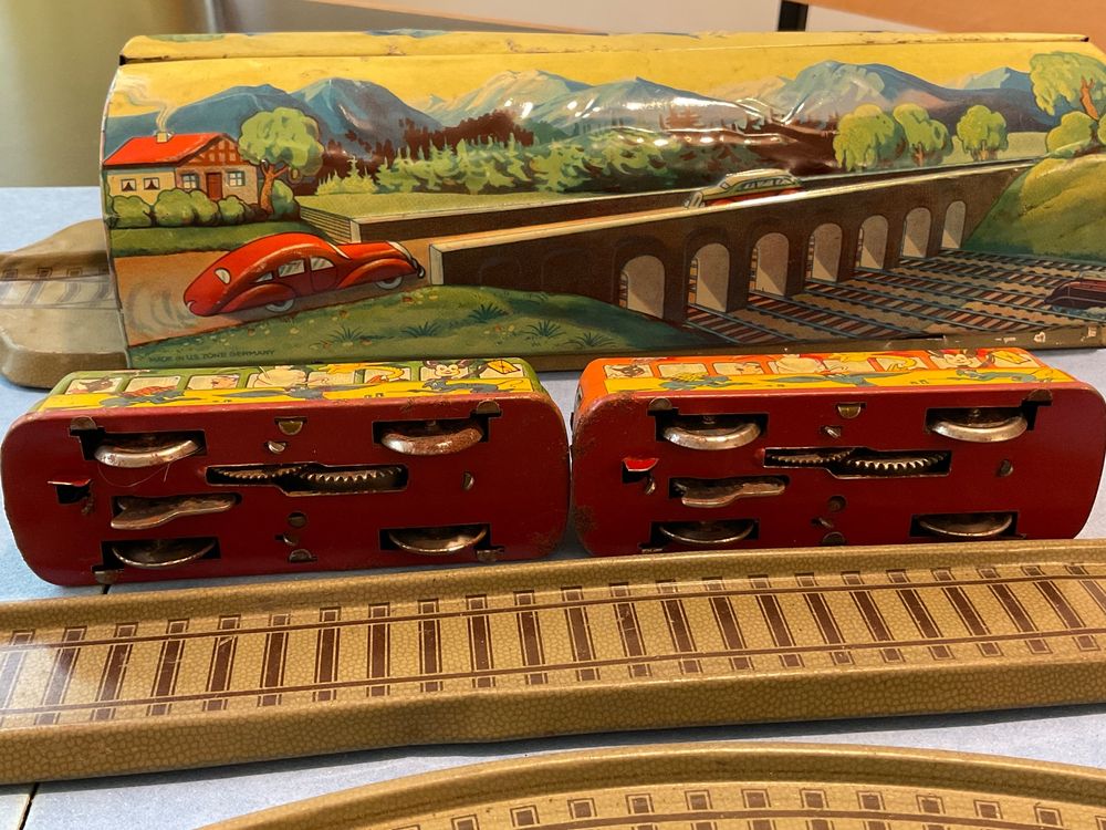 Technofix Blechbahn 50 er/60 er Jahre Made in US Zone Top (Gebraucht ...