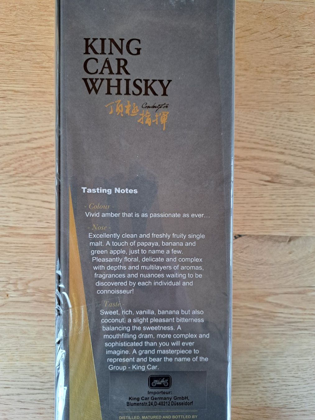 King Car Single Malt Whisky (Taiwan) (Neu und originalverpackt) in ...