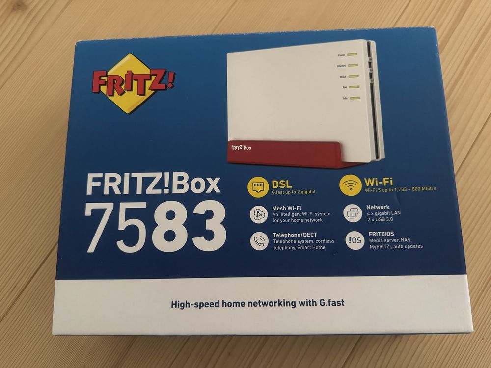 AVM FRITZ!Box 7583 Router (Gebraucht) in Forch für CHF 51 – mit ...