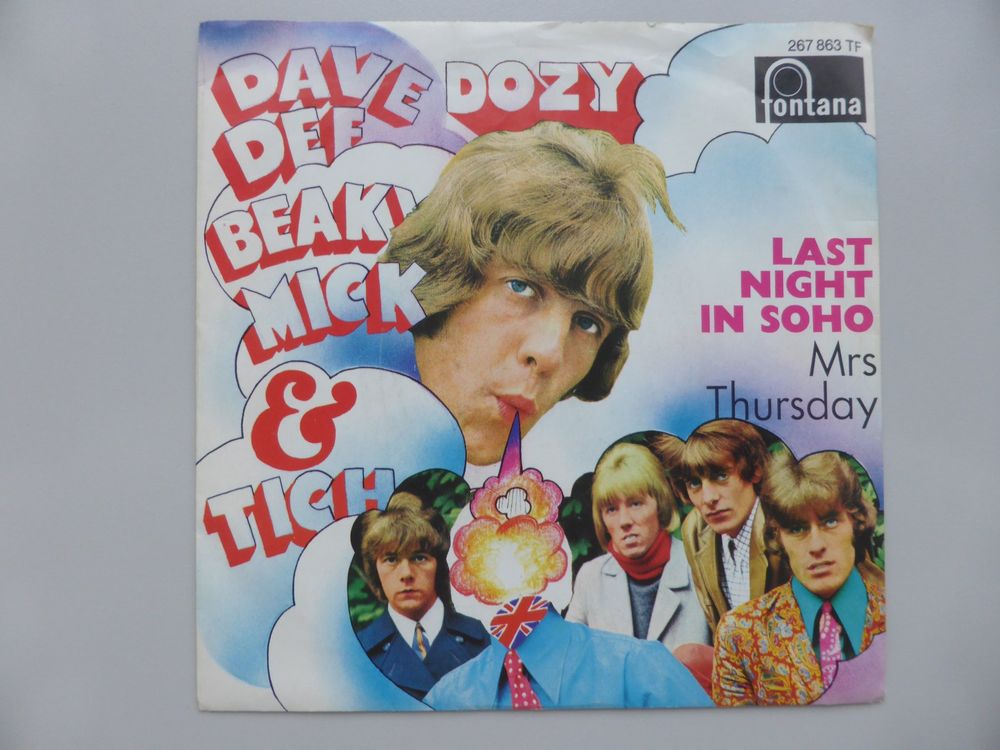 VINYL SINGLE DAVE DEE, DOZY, BAEKY, MICK & TICH | Kaufen auf Ricardo