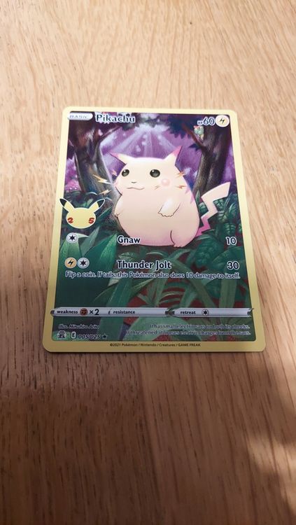 Pikachu Celebrations Pokemon 2021 25th Full Art (Neu (gemäss Beschreibung)) in Arch für CHF 5.5 ...