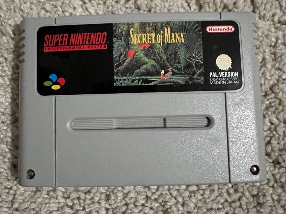 SNES Spiel: Secret of Mana (PAL) Super Nintendo (Gebraucht) in Winkel ...