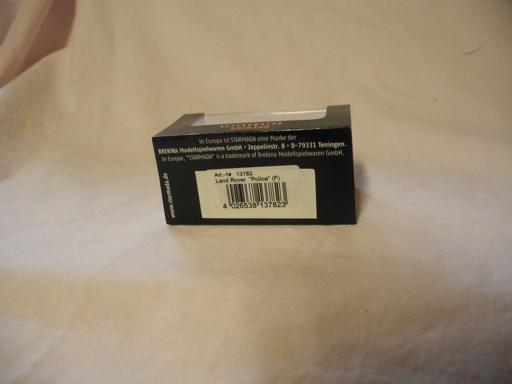 BREKINA STARMADA NR. 13782 LAND ROVER POLICE 1:87 MIB (Neu und ...