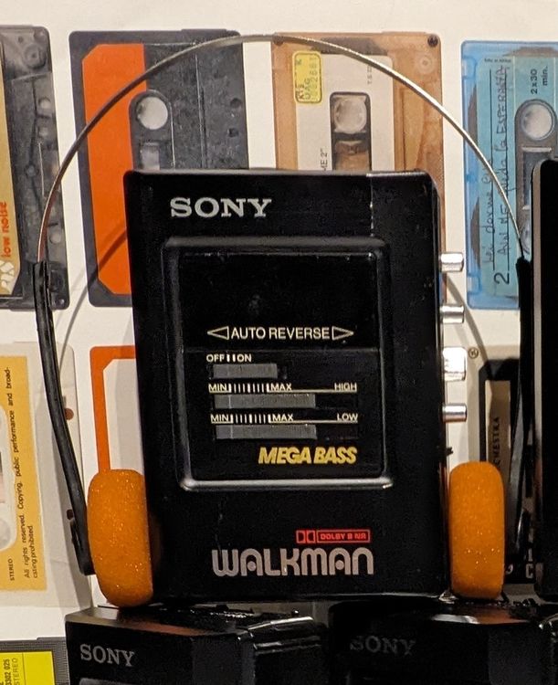 1x Sony WM-B47 Walkman TOP revidiert 80er 90er vintage (Gebraucht) in ...