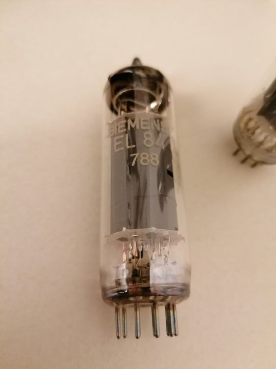 Endstufenröhren EL84 Siemens NOS /NIB matched pair | Kaufen auf Ricardo