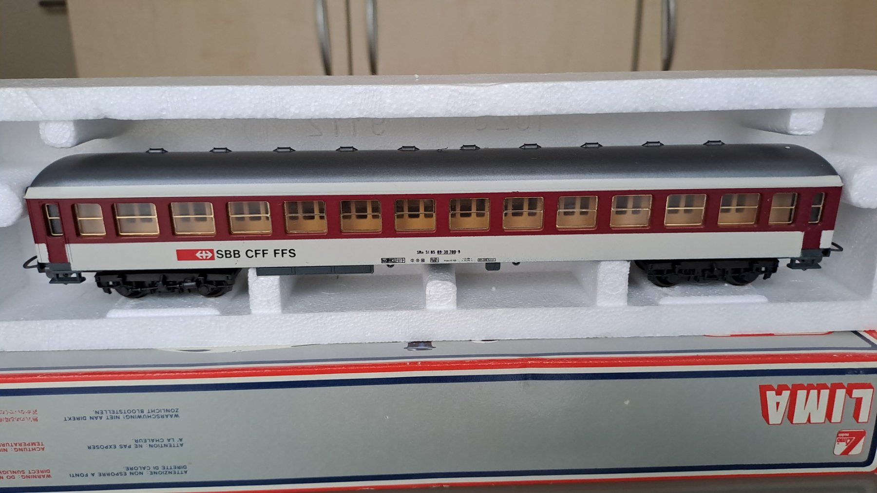Lima 3 SBB Personen-/1 BLS Wagen/1Panorama-/1 Güterwagen/15 (Gebraucht ...