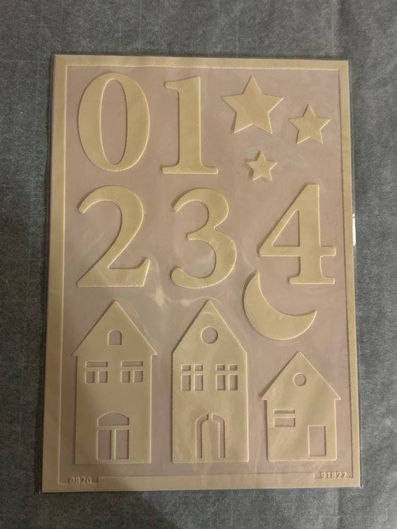 Gonis selbstklebende Schablonen (Gebraucht) in Knonau für CHF 10 – mit ...