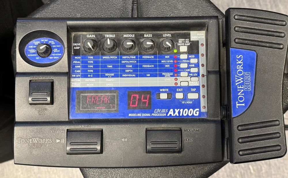 KORG AX100G GUITAR MODELING PROCESSOR With Power Adapter | Kaufen auf ...