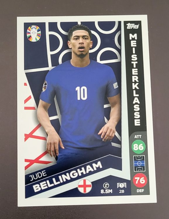 Euro 2024 Match attax Lidl Bellingham (Gebraucht) in St Gallen für CHF ...