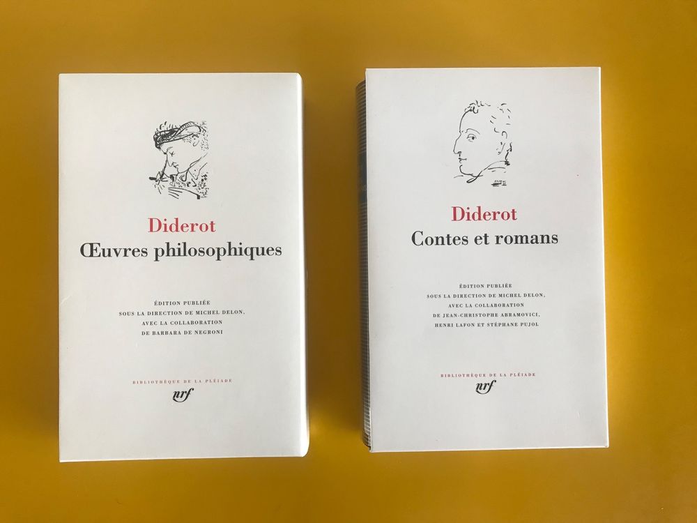 Diderot 2 volumes - Édition de la Pléiade (Neu und originalverpackt) in ...