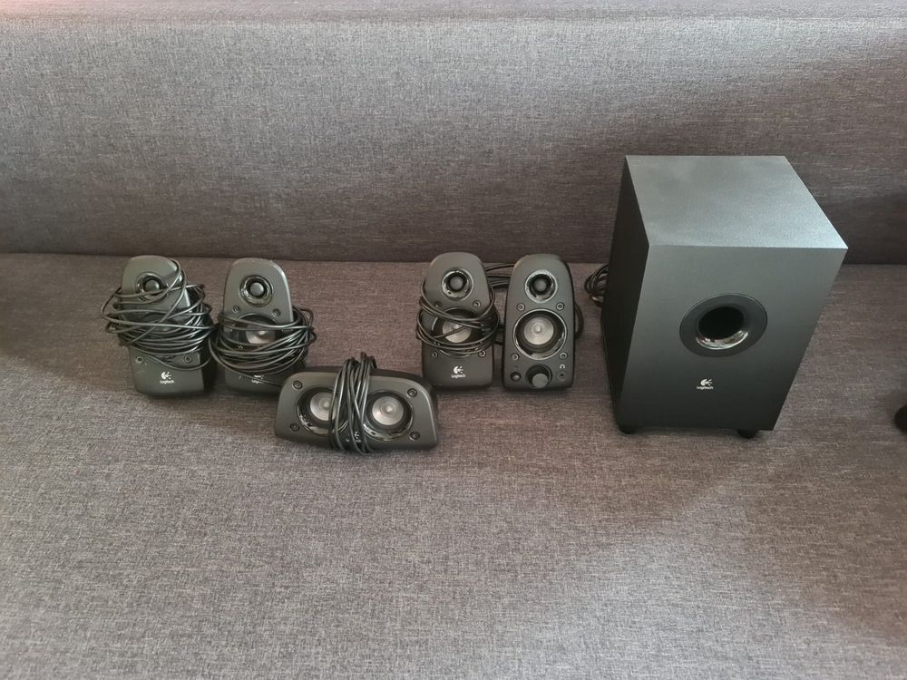 Logitech Z506 5.1 Sound System, Lautsprecher mit 150 Watt | Acheter sur Ricardo