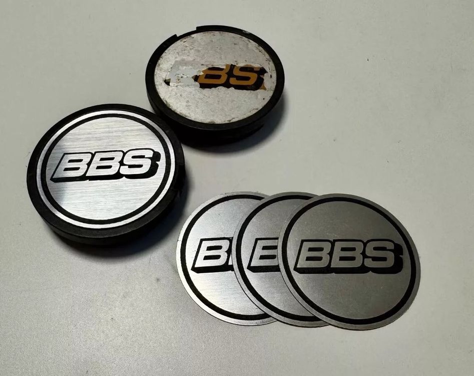 BBS RA logo emblem sticker VW Golf Polo GTI BMW Opel (Neu (gemäss ...