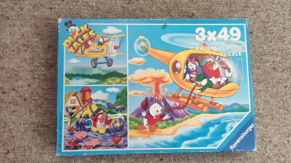 3x49Teile Donald Duck Puzzle (Gebraucht) in Riehen für CHF 1 – mit ...