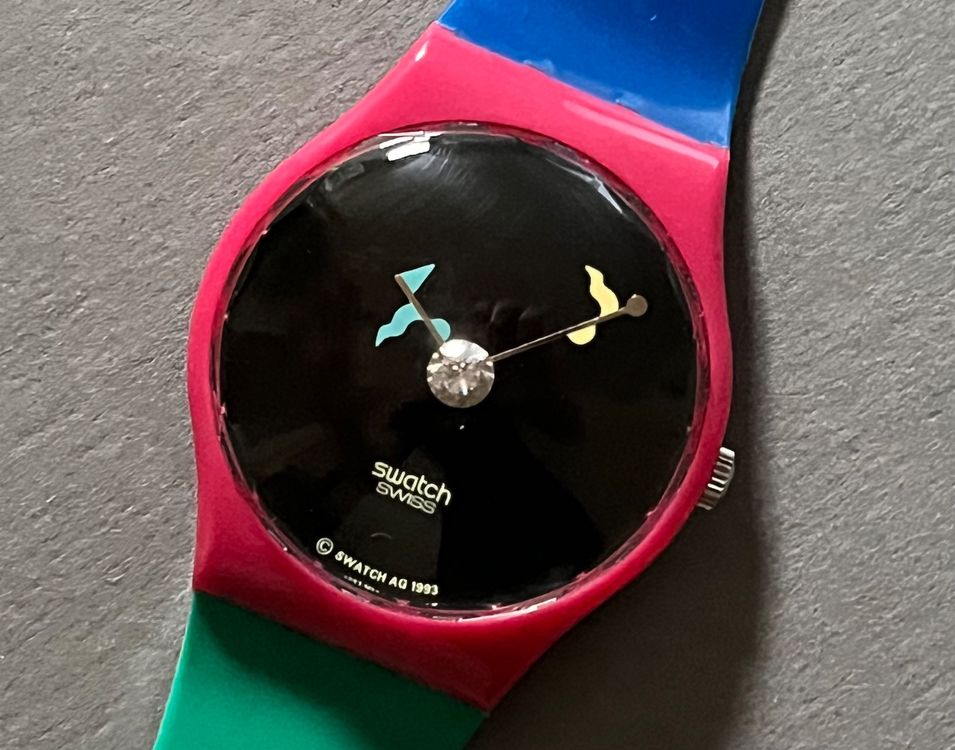 Swatch Special Crystal Surprise GZ129 1994 Top Zustand OVP (Neu und ...
